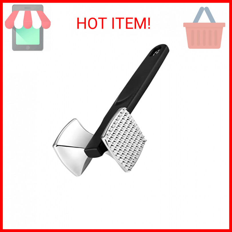 Spring Chef Meat Tenderizer Heavy Duty Hammer Mallet Tool Chicken