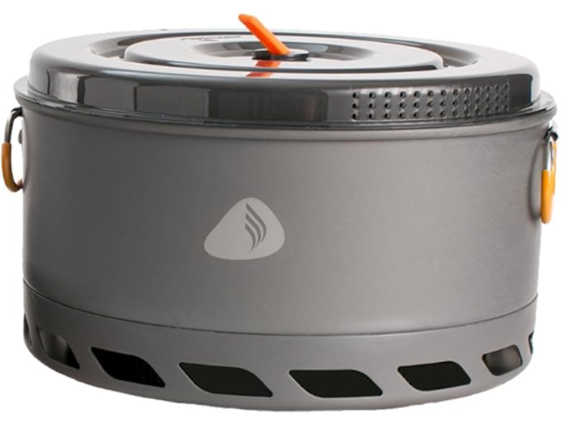 Jetboil 5-Liter Fluxring Camping Pot and Lid for Camp Cooking with ...