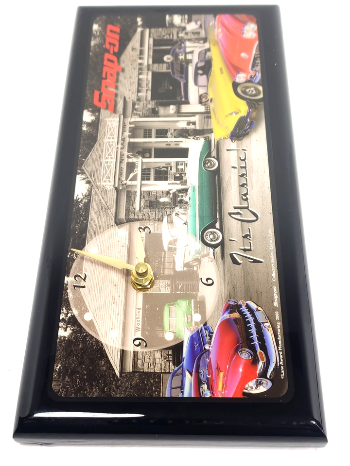 Snap On Tools Clock "It's Classic" Vintage Wall Clock Of Classic Cars ...