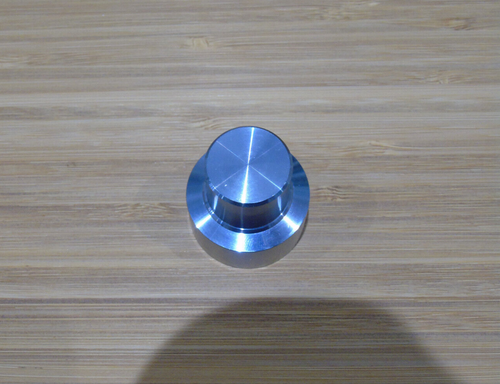 Hitachi Hi-Fi knob 33mm diameter, 34mm long, silver. | eBay