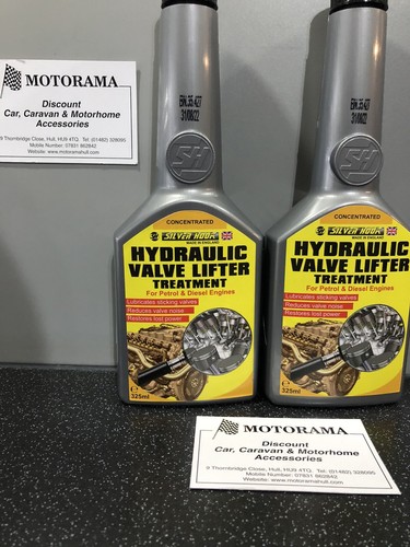 2X SILVER HOOK HYDRAULIC VALVE LIFTER TREATMENT OIL ADDITIVE PETROL ...