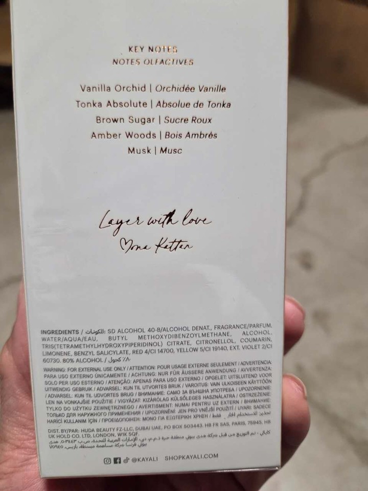 Vanilla 28 By Kayali Women Perfume EDP Spray USA SHIP NEW PACKAGING NEW ...