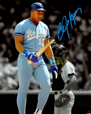 BO JACKSON AUTOGRAPHED SIGNED 8X10 PHOTO ROYALS SPOTLIGHT reprint | eBay