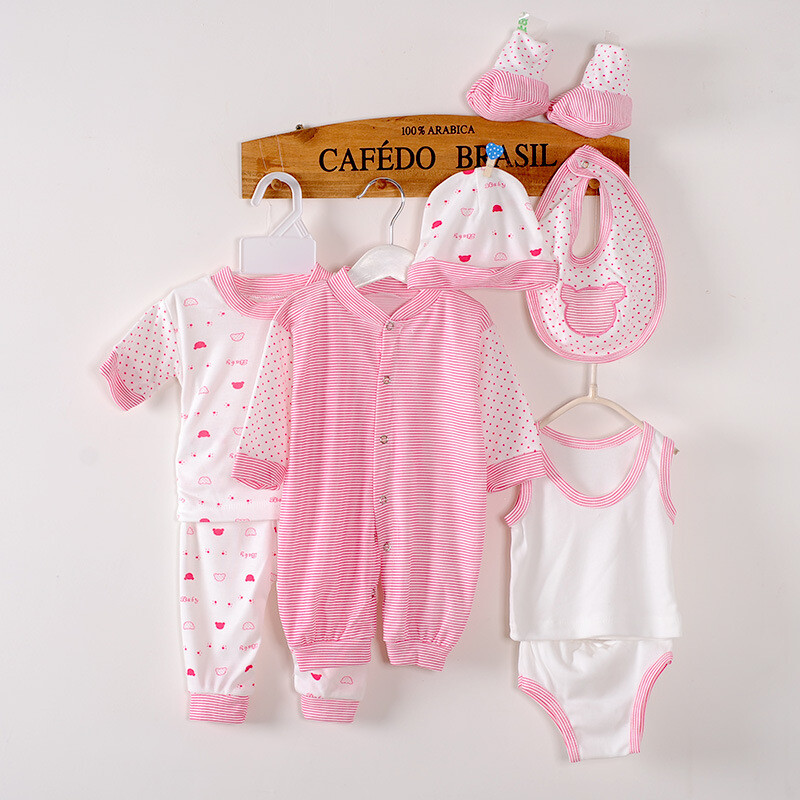 Unisex Newborn Baby Clothes Set Romper Top Pyjama Shirt Outfit 0-3 ...