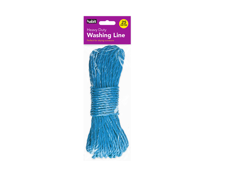 Heavy Duty Strong Clothes Washing Line Rope Laundry Dryer 25M | eBay UK