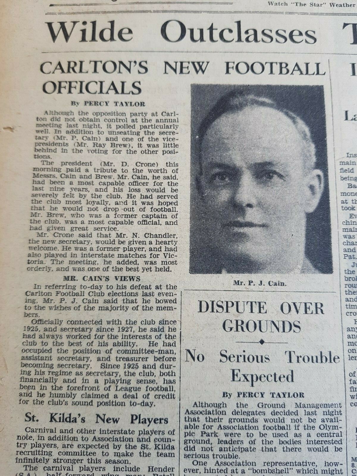 FULL 1934 THE STAR NEWSPAPER - 2 FEBRUARY 1934 - Picture 2 of 2