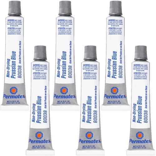 Permatex 80038 Prussian Blue Set Fitting Compound Non-Drying 4.50oz ...
