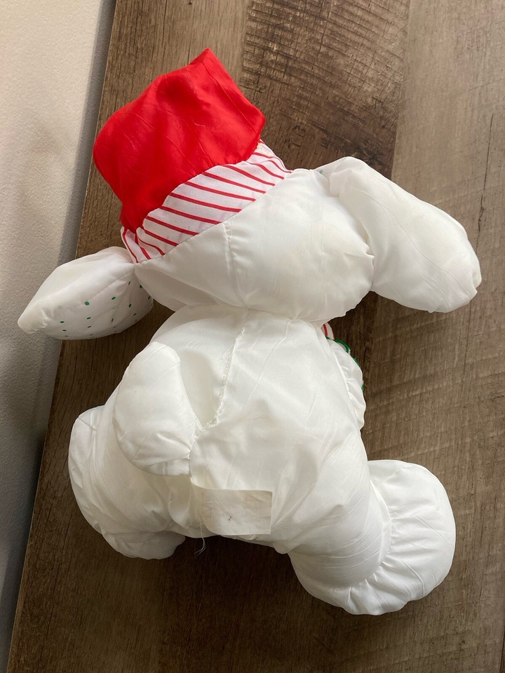 Vintage 1990 Fisher Price Puffalump Christmas Puppy Dog Plush Candy ...