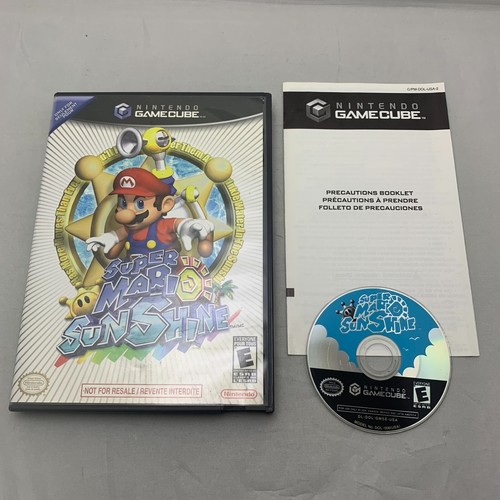 Super Mario Sunshine - Not For Resale (Nintendo Gamecube) BOXED ...