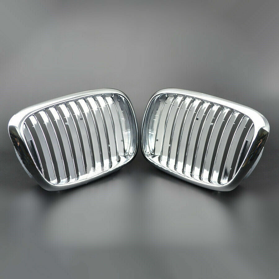 Chrome Front Kidney Grill For BMW E39 M5 Series 525i 528i 530i 540i 98 ...