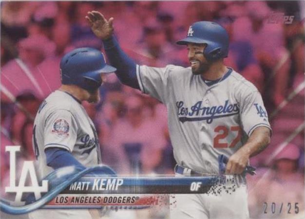 2018 Topps Mini - Matt Kemp #US151 Pink /25 for sale online | eBay