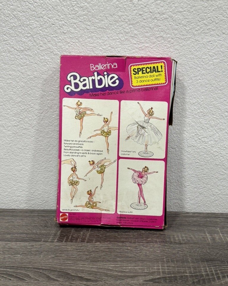 NRFB VINTAGE 1976 "BALLERINA ON TOUR!" BARBIE #9613 | eBay