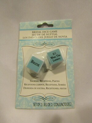 *New* Bridal Dice Game For Wedding, Shower, Party | eBay