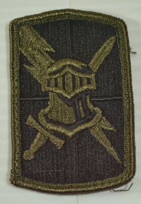US Army 513th Military Intelligence Brigade Insignia Patch Subdued | eBay