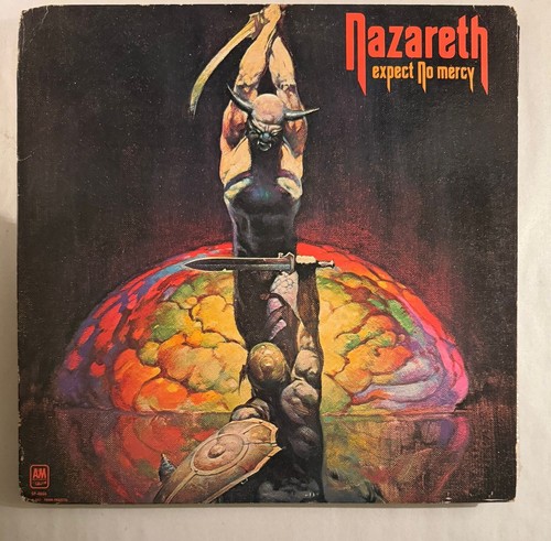 NAZARETH – EXPECT NO MERCY - VINYL LP BLACK 1977 A&M RECORDS - VG - A27 ...