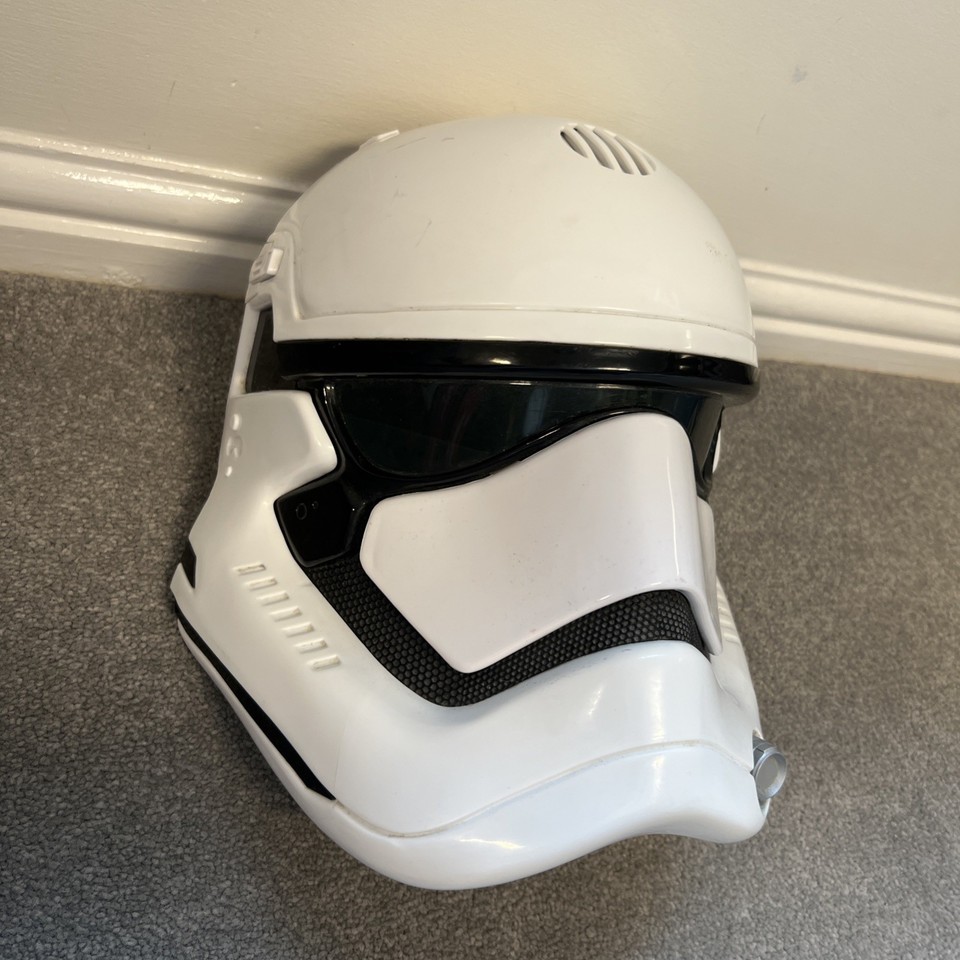 Star Wars First Order Stormtrooper Helmet Hasbro Disney plz Read | eBay UK