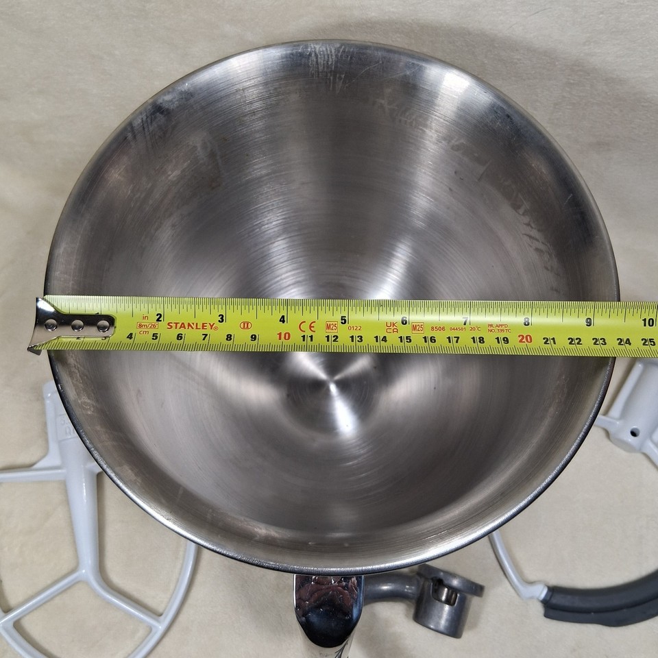 Kitchenaid 6000 HD 6Qt Mixer Tulip Bowl w/ Attachments Flat, Flex ...