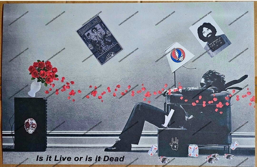 Grateful Dead - Is it Live or is it Dead 11"x17" lot print, JGB, SYF | eBay