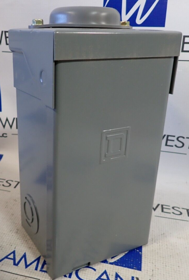 NEW - Square D QO2L40RB 40 Amp 120/240 VAC 1 Phase 3 Wire 3R Outdoor ...