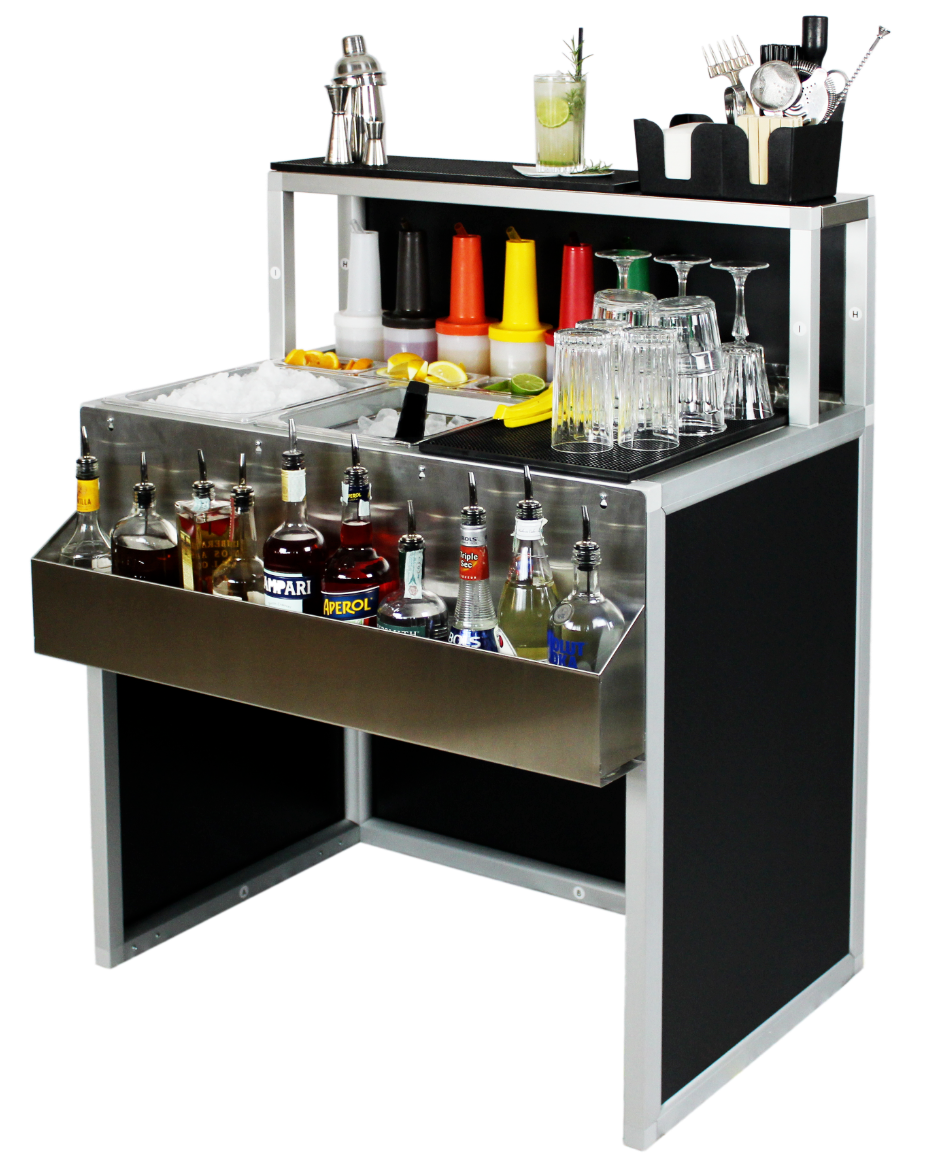 BARMAN Workstation - Bartending Portable - Workstation BAR Portatile 90 ...