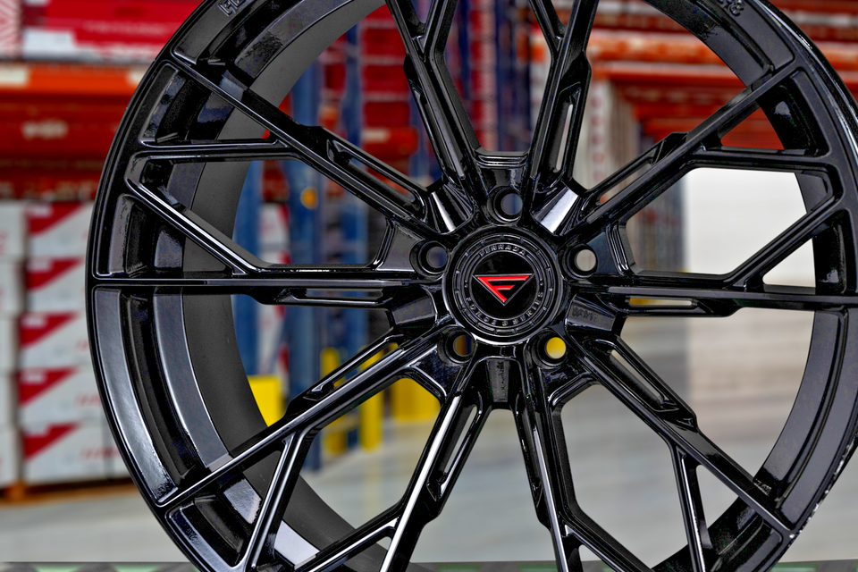 20” FERRADA FR11 BLACK CONCAVE WHEELS RIMS FOR DODGE CHALLENGER ...