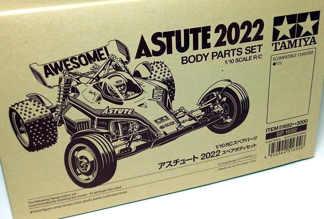 TAMIYA 51692 RC Car Body 1/10 Astute 2022 TD2 for sale online | eBay