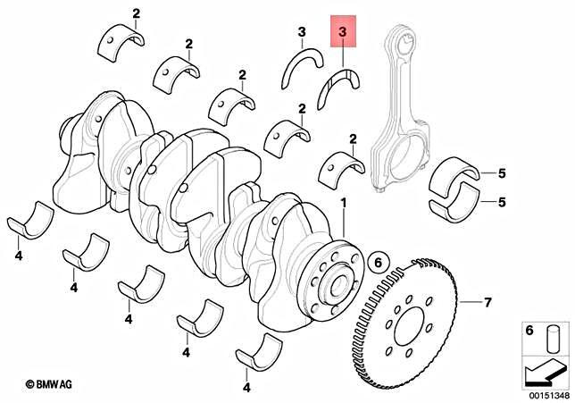 Genuine MINI BMW Cooper JCW One R55 R56 R57 R58 Upper Guide Washer ...