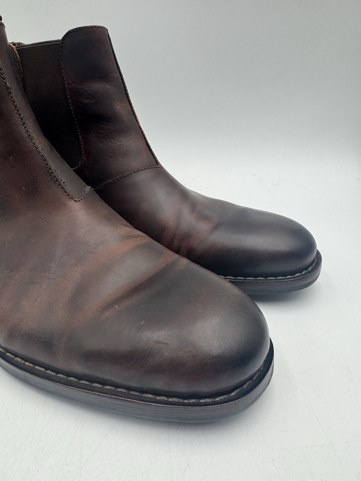 LIGHTLY USED Wolverine MONTAGUE Men's Chelsea Work Boot Brown US Size 9 ...