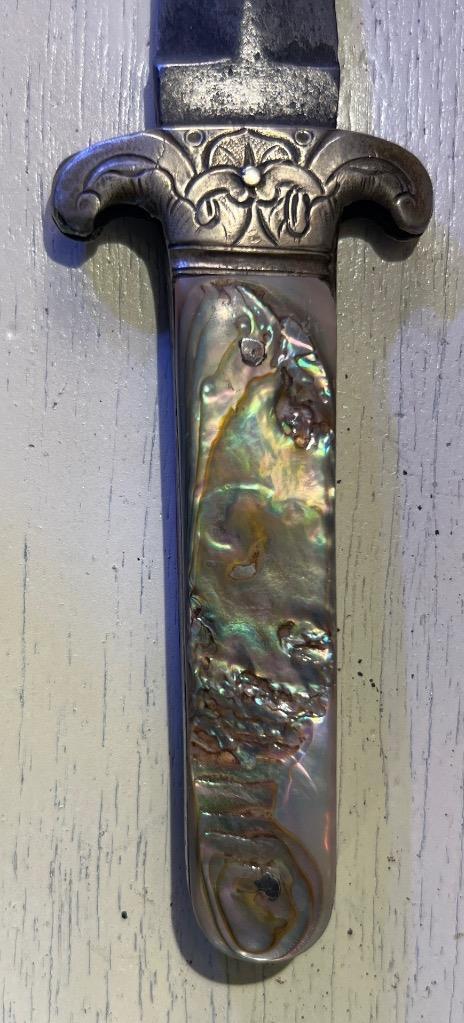 Vintage Brookes & Crookes Sheffield Gold Miners Gamblers Knife Rare ...