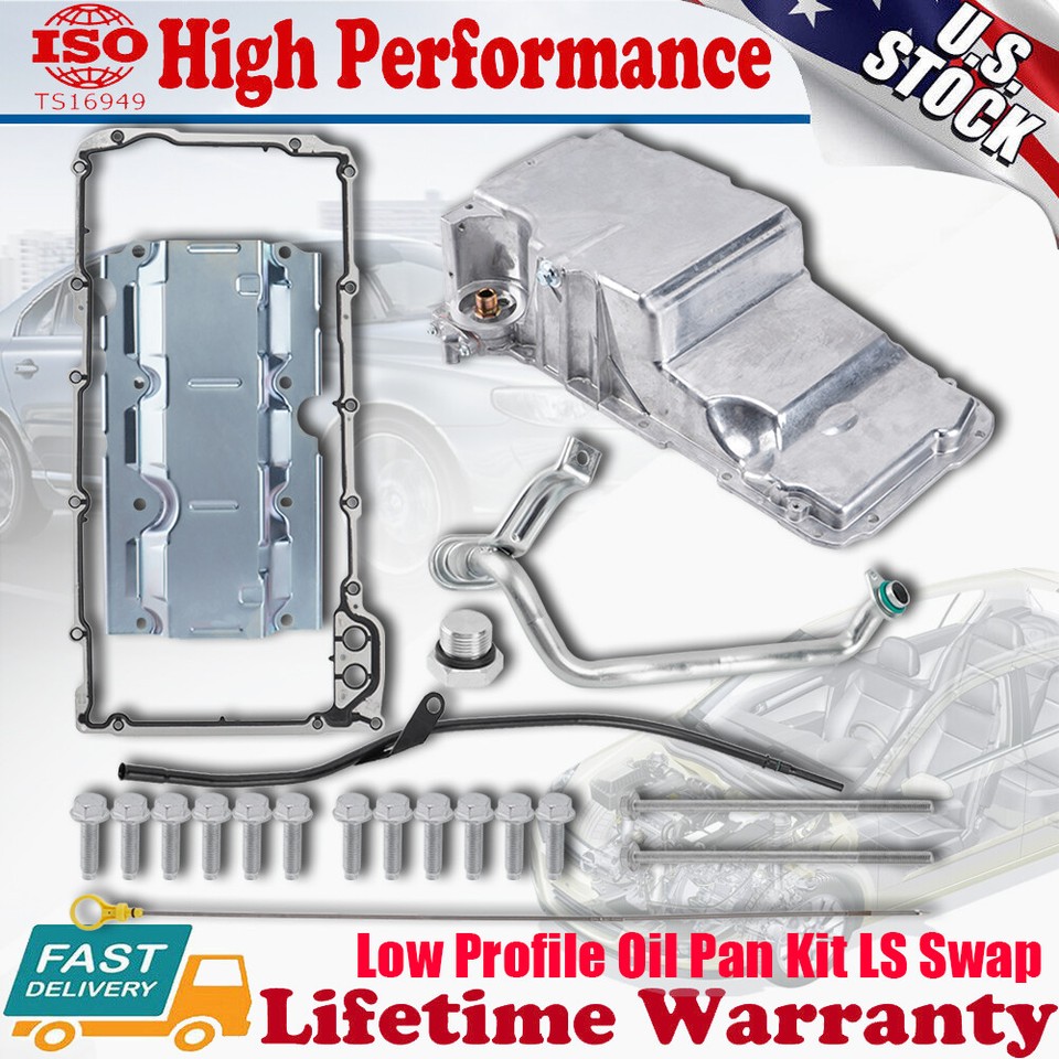 Upgraded Oil Pan Kit LSX Swap Kit For Firebird LQ4 LQ9 L92 LS1 LS3 LS6 ...