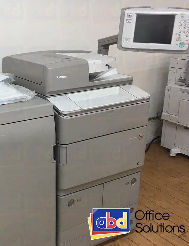 Canon IR Advance 8095 A3 Mono Laser Copier Printer Scanner MFP 95 ppm ...