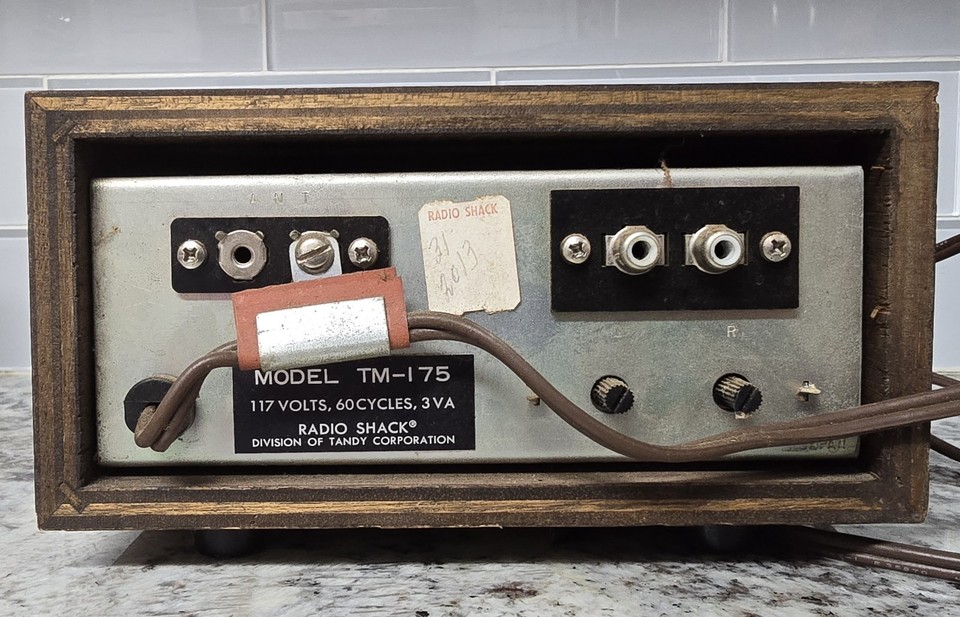Vintage Realistic TM-175 AM/FM Stereo Radio Tuner Receiver - Missing ...