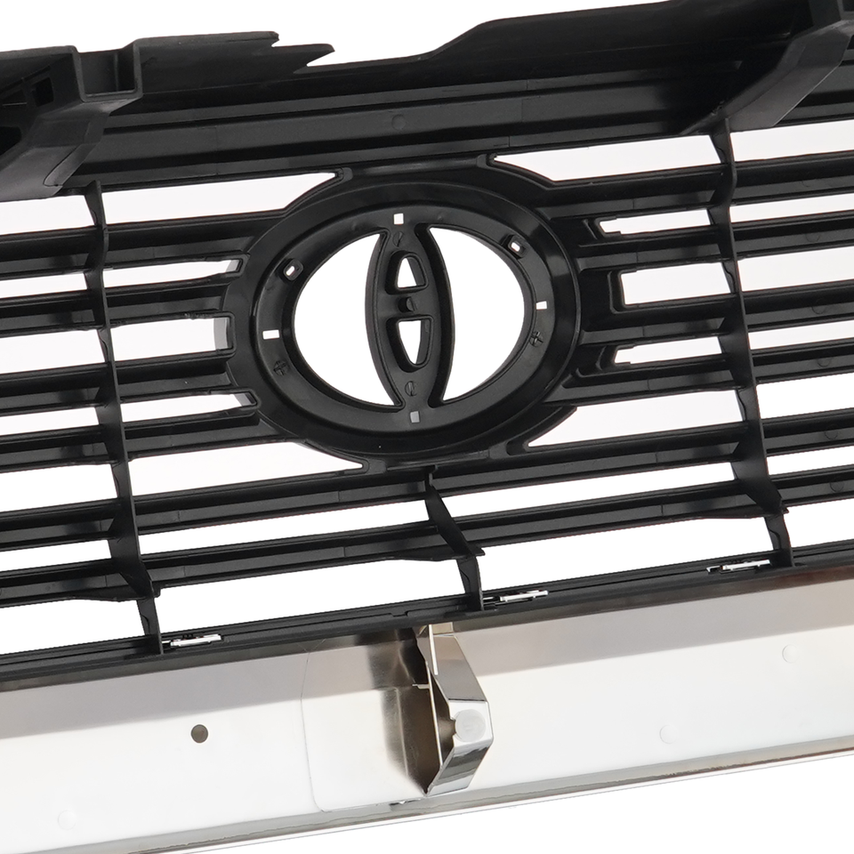 For Toyota Tundra 2014-2017 Front Grille Grill Chrome / Silver Shell ...