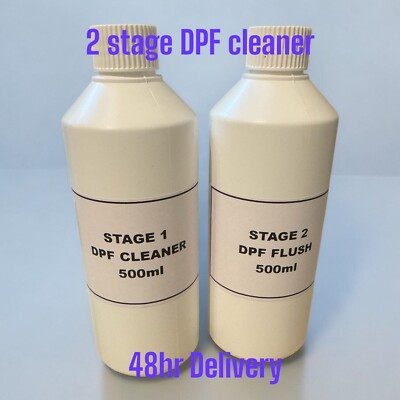2 Stage Pro Diesel Particulate Filter DPF Clean & Flush Fluid 1000ml ...