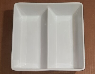 Baking Dish Divided 9" Square Crofton Stoneware/Ceramic | eBay