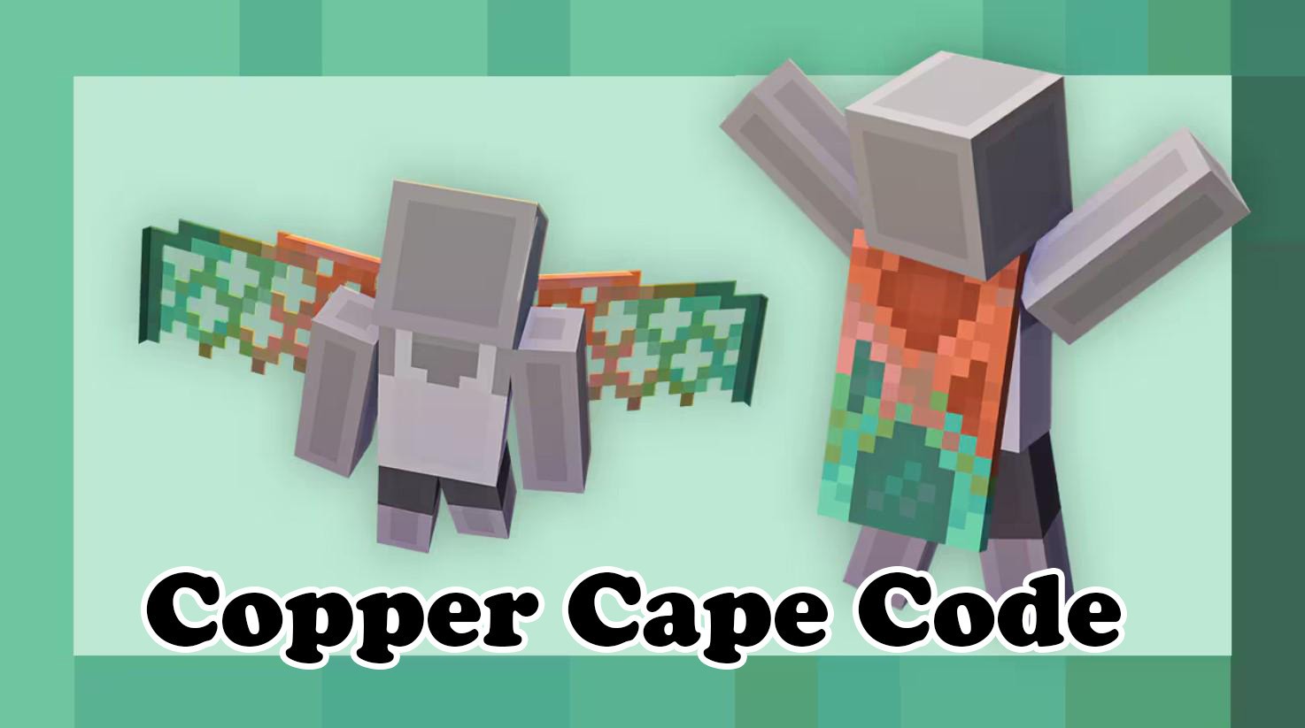 Minecraft Copper Cape, Twitch/TikTok Cape, Bedrock/Java - Digital ...