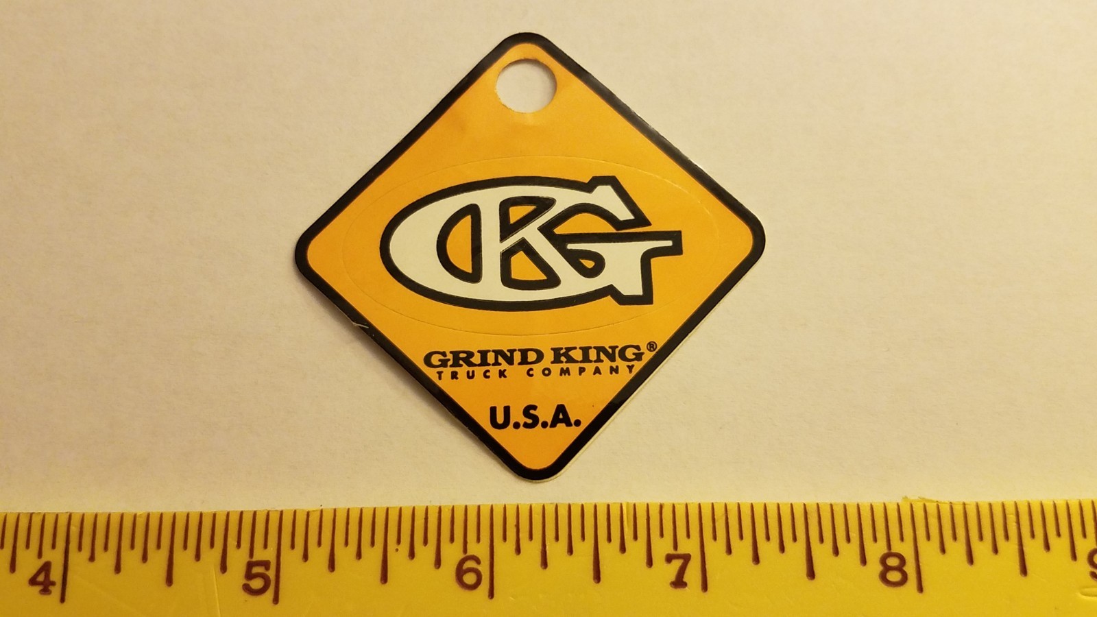 VTG 90'S GRIND KING TRUCKS JAY ADAMS AARON MURRAY NOS SKATEBOARD DECK ...