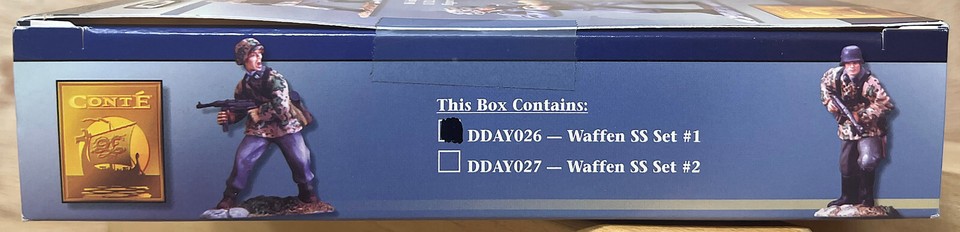 Conte Collectibles - WWII German Inf set #4 - MINT IN BOX 54mm toy ...