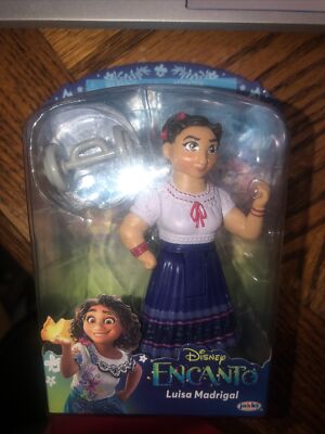 2021 DISNEY ENCANTO LOUISA 3" DOLL FIGURE WITH ACCESSORY NEW SHIPS FREE ...