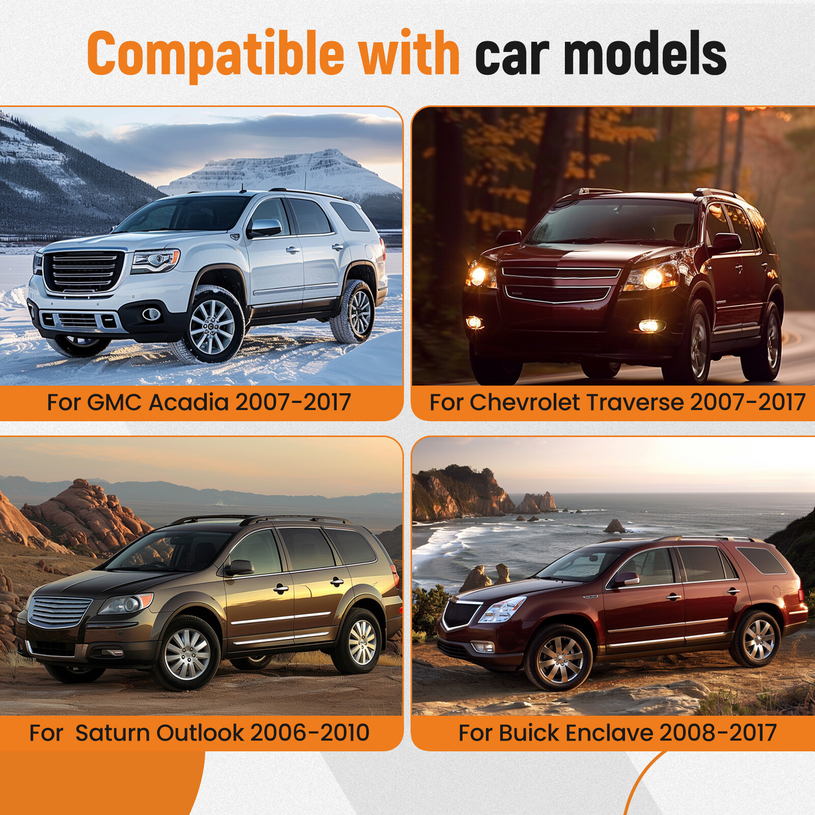 Rear AC Hoses Lines For GMC Acadia Buick Enclave 2008-2017 Rubber tube and CNC | eBay