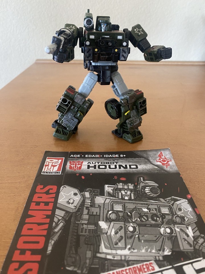 Transformers Siege Hound complete Hasbro WFC Generations Deluxe Class ...