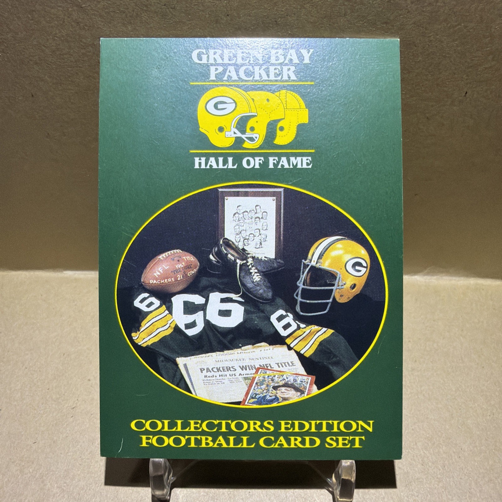 1992 CHAMPION CARDS GREEN BAY PACKERS HALL OF FAME TRADING CARDS ...