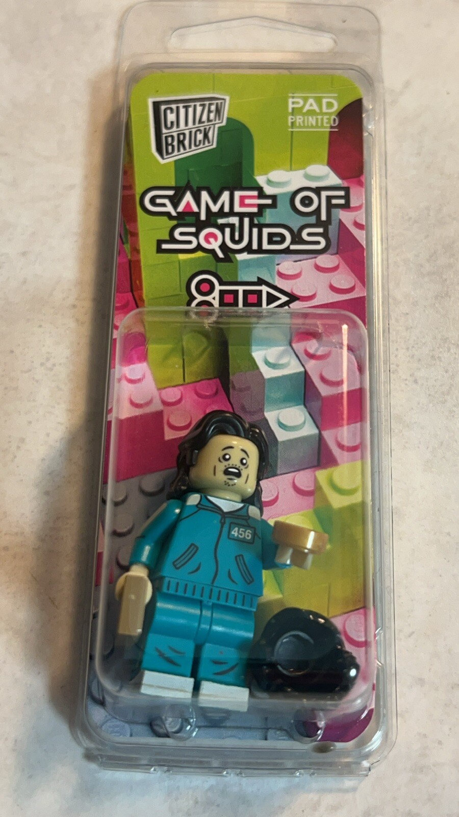 LEGO Custom Squid Game (Game of Squids Player) Citizen Brick Minifigure ...