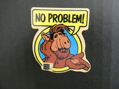 Vintage 1988 ALF Magnet Burger King BK Promotion NO PROBLEM ! | eBay