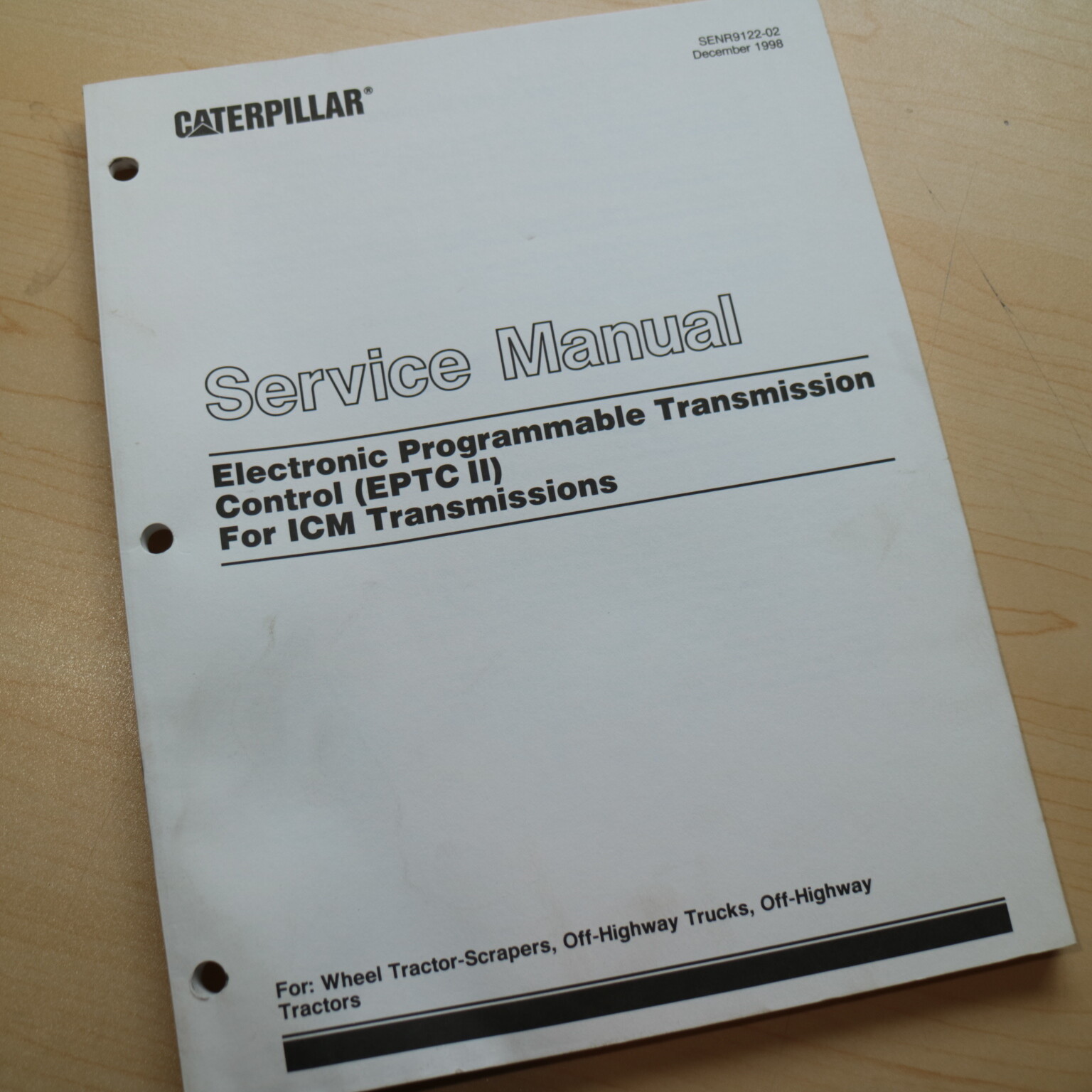 CATERPILLAR Electronic Programmable ICM Transmission Control EPTC ...