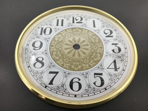 Clock Brass Dial 6 1/4” Bezel and Glass | eBay