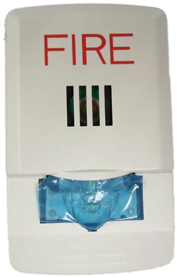 Cooper Wheelock LHSW 120938 LED Horn Strobe White Exceder Fire Alarms ...
