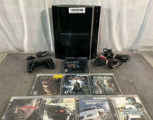 Sony PlayStation 3 PS3 Fat CECHK01 Game Console Bundle | eBay