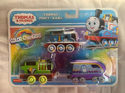Thomas & Friends Color Changers Thomas Percy Kana Metal Engines NEW ...