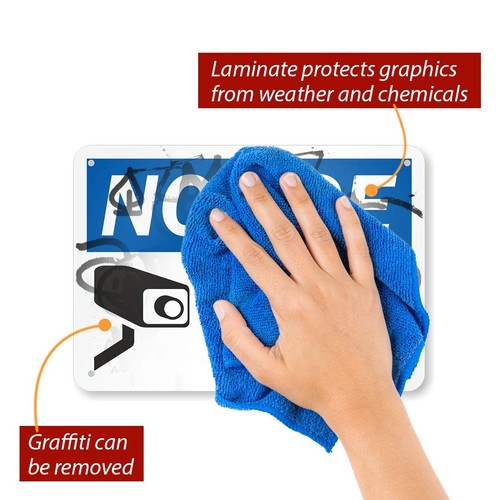 SmartSign Notice - Video Surveillance in Use on These Premises Sign | 7 ...